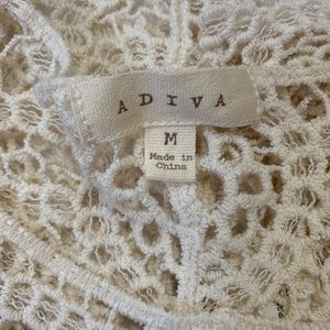 Adiva | Tops | Adiva Crochet Layering Blouse | Poshmark